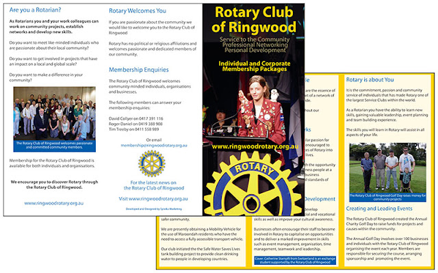 Brochure Samples Pics: Brochure Rotary