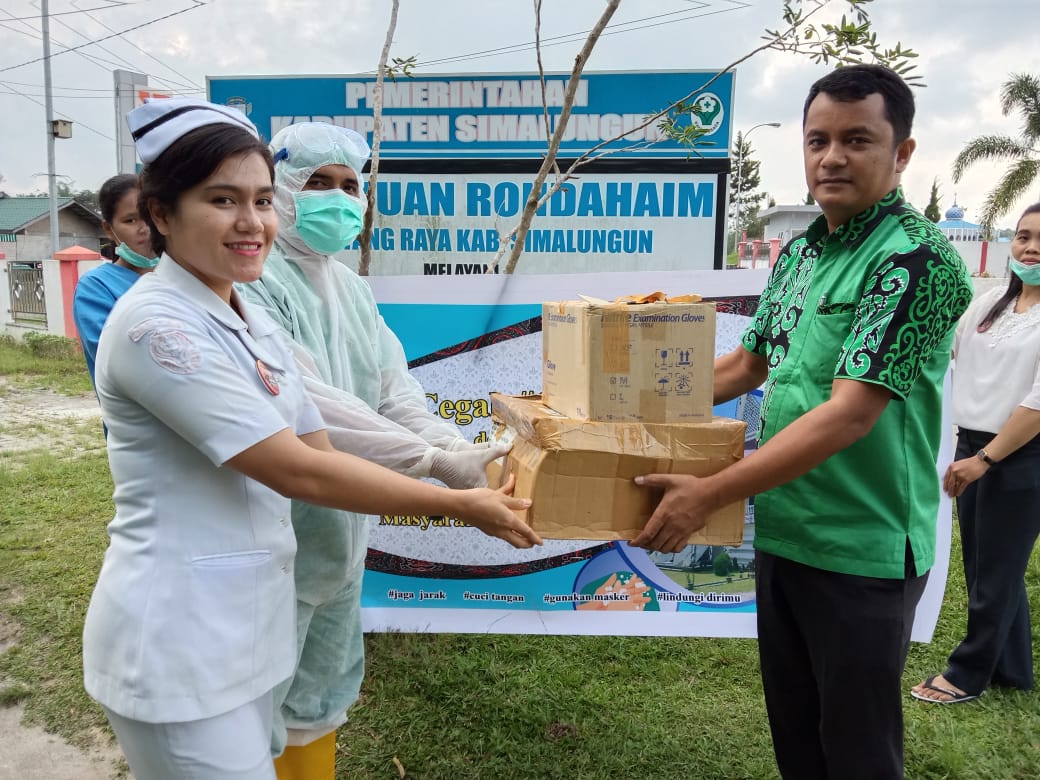 Ikatan Alumni SMU PLUS Pematang Raya Galang Donasi Pencegahan Covid-19