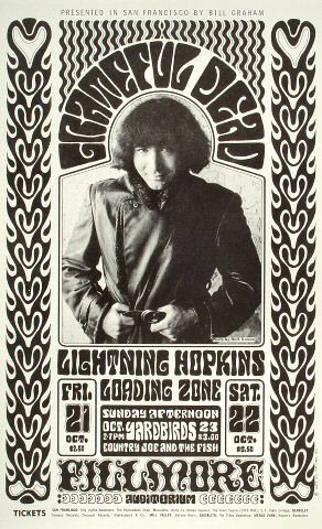 WA WAC DESIGN 2: Concert Posters of the 1960's (Filmore Posters)