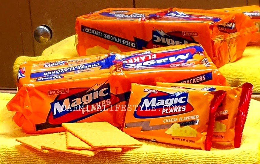 Magic Flakes Cheese Flavor Crackers