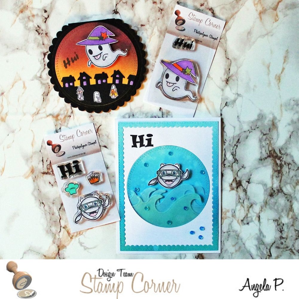 Angelas Bastelwelt: ♥ DT Stamp Corner - Zwei Karten mit den neuen Mini ...