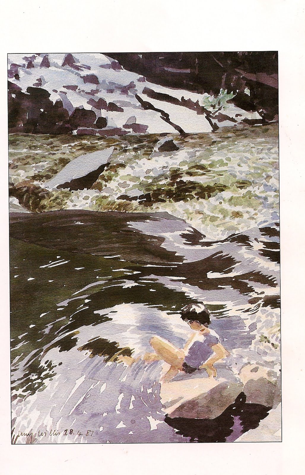 Gilly Marklew watercolour artist and tutor