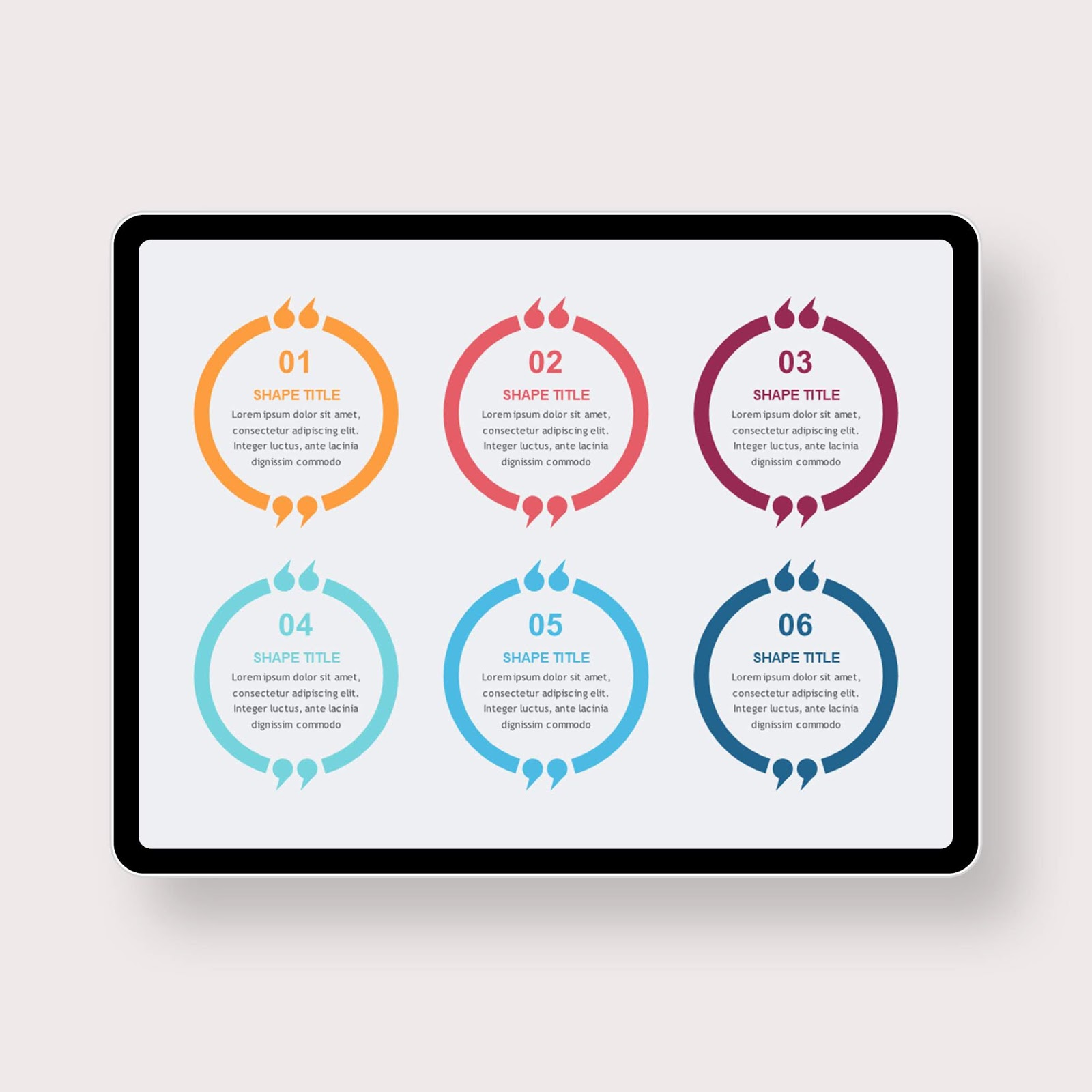 Circle Comment Box PowerPoint Templates - PowerPoint Free