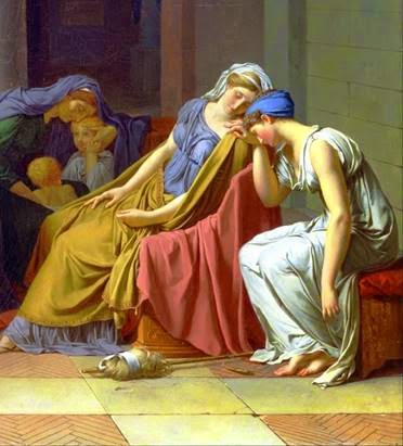 HISTORIA DEL ARTE : temas, imágenes y comentario: ** DAVID. El juramento de los Horacios