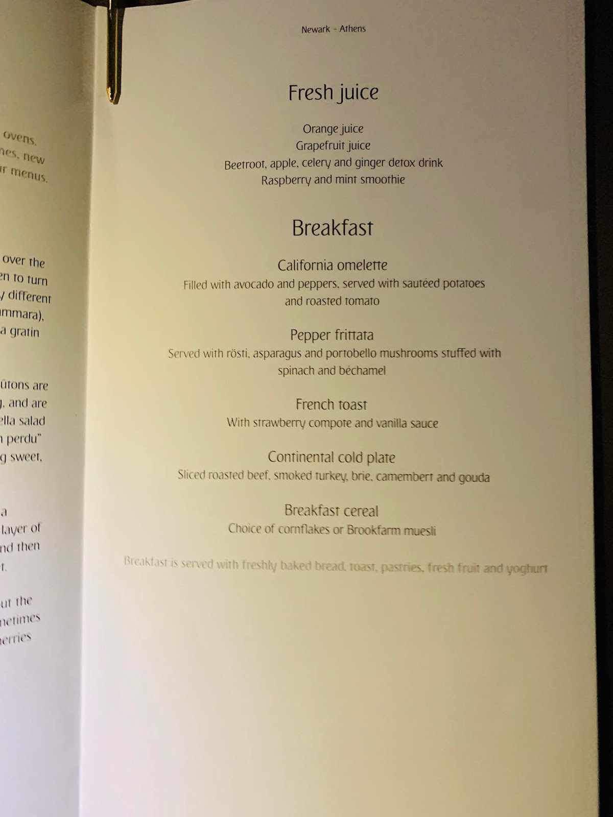 Review: Emirates EK210 First Class Boeing 777-300ER Newark to Athens ...