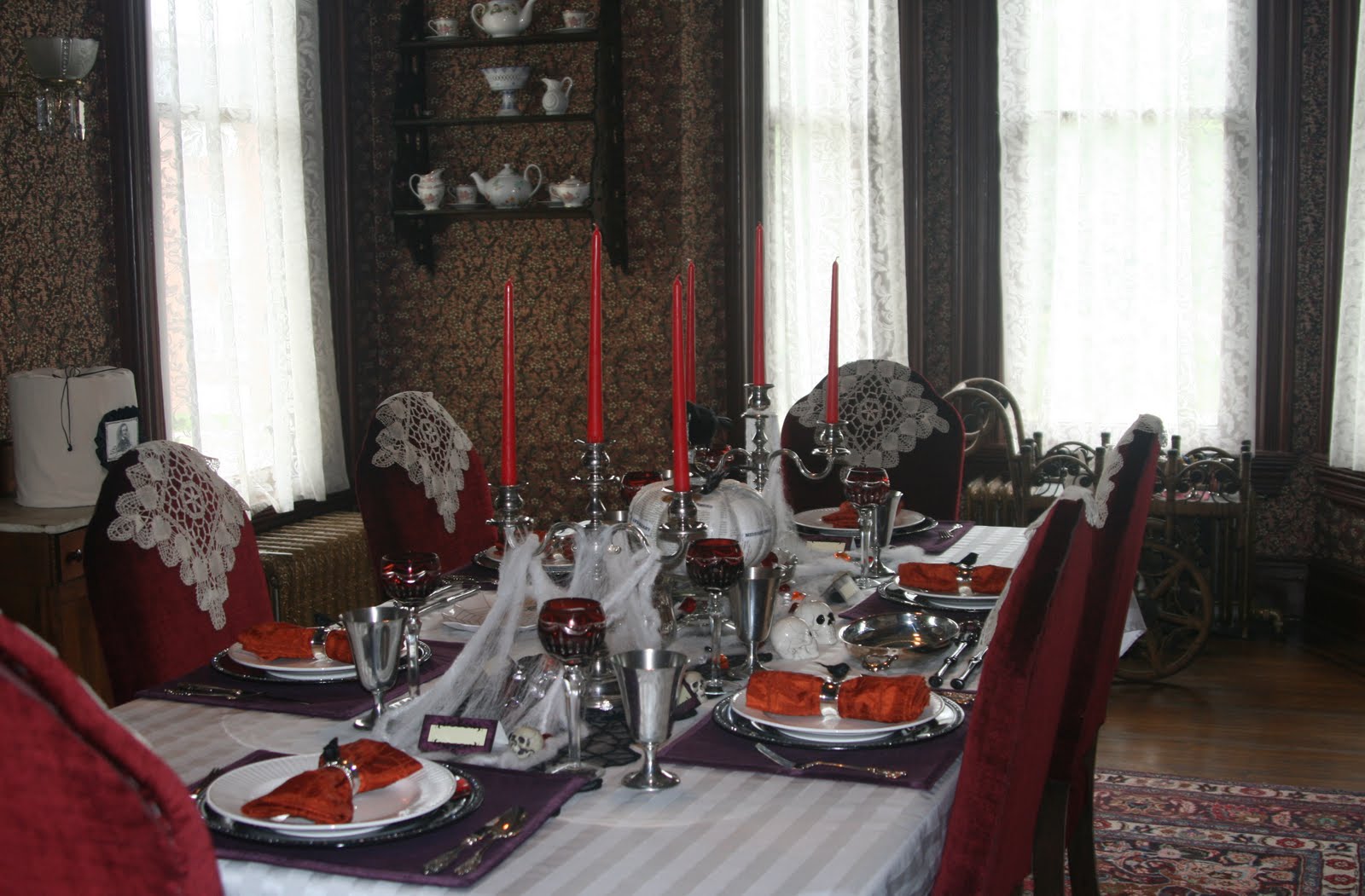 carolinajewel's table: Dinner With Edgar Allen Poe