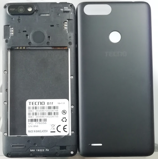 Tecno B1F Flash File Official Firmware - JustFlashFile