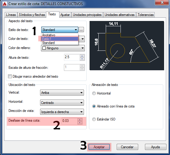 Como configurar cotas en Autocad para detalles constructivos - Recursos ...