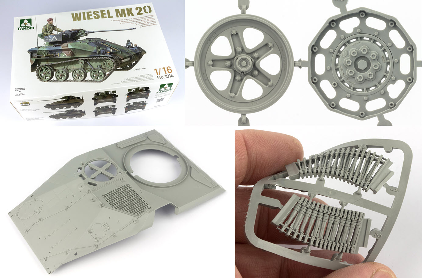 The Modelling News: Review: 1/16th scale Wiesel Mk 20 from Takom