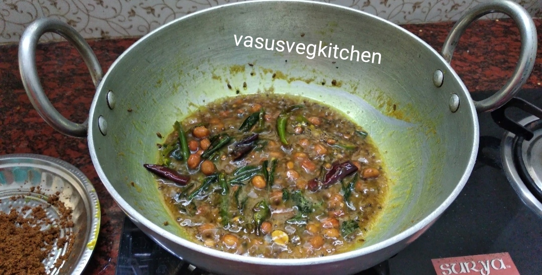 Vasusvegkitchen: Karnataka Style Puliyogare || Temple puliyogare || How ...