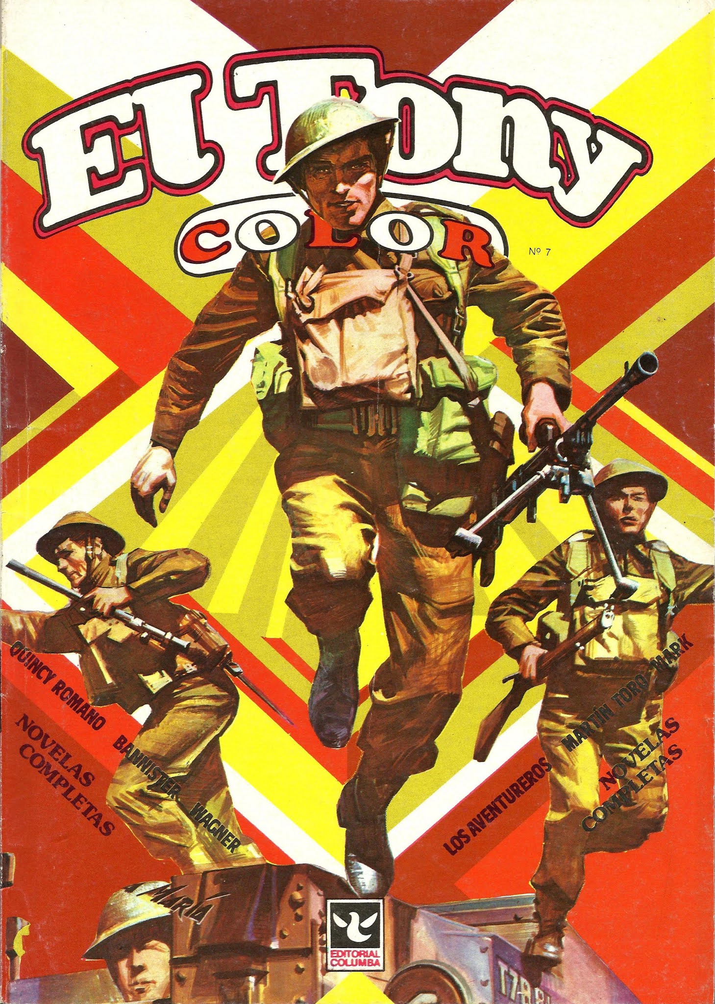 Columberos: El Tony Color Nº 7 - Completo