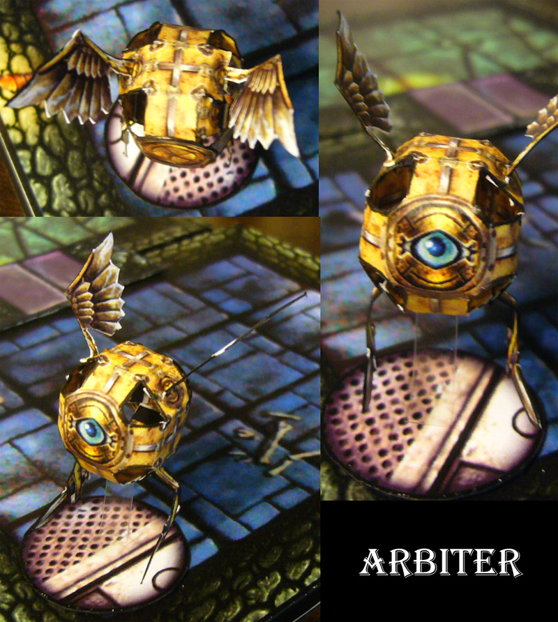 Fantasy Paper Miniature Models: Inevitables