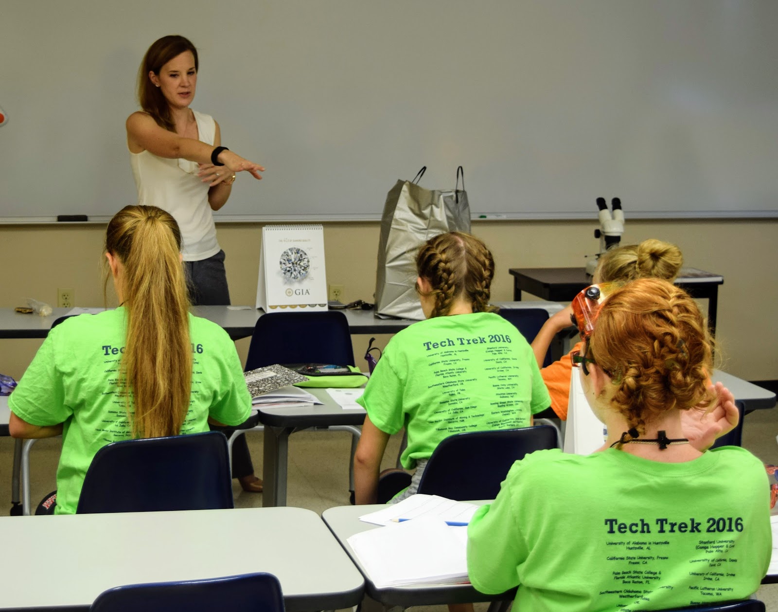 Oklahoma Mentor: STEM Camp for Girls, Tech Trek 2016, I, Visit