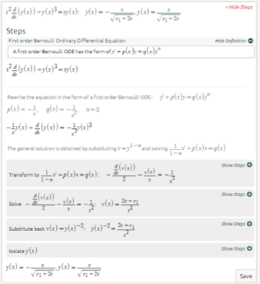 Symbolab Blog: Advanced Math Solutions – Ordinary Differential ...