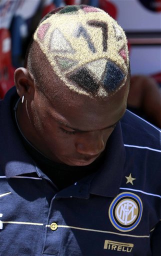 f soccer: Mario Balotelli Hairstyles