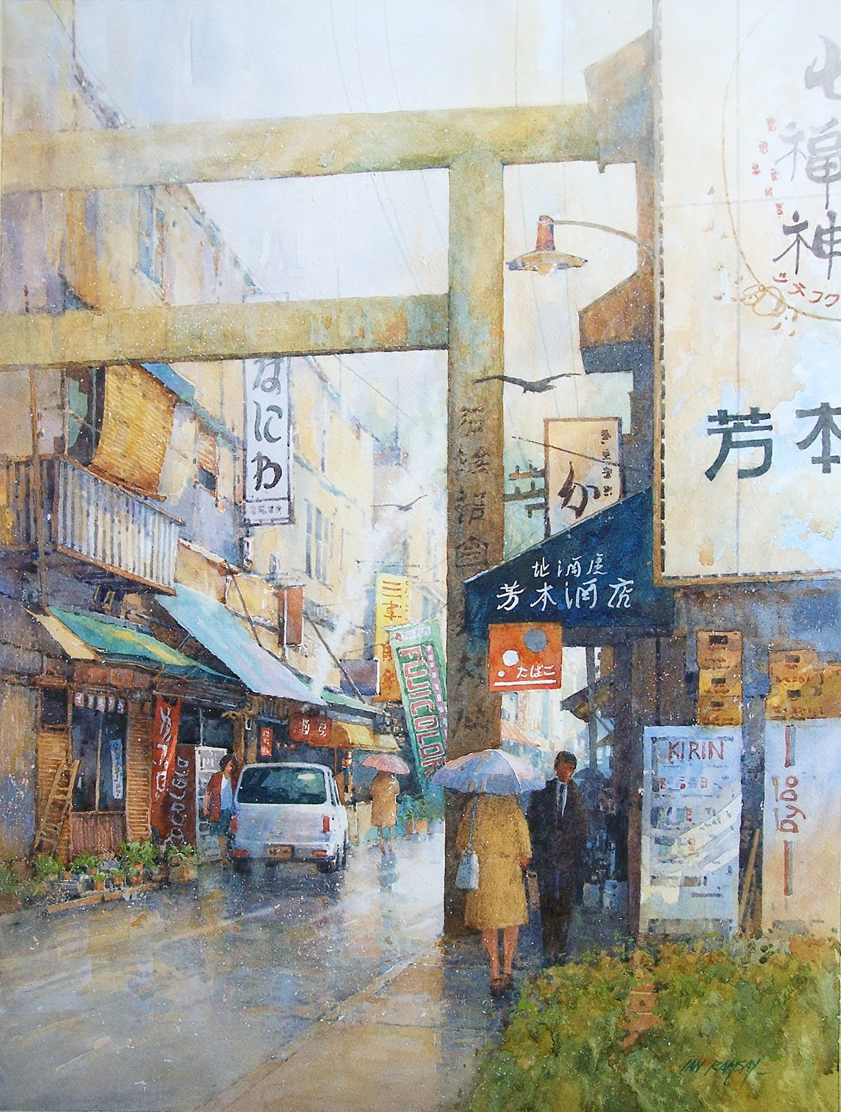 Ian Ramsay, 1948 | Plein Air /Watercolour painter | Tutt'Art@ | Pittura ...