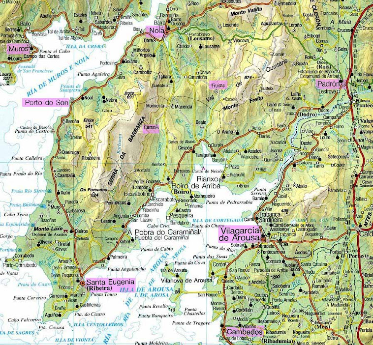 En Compostela: A Corrubedo y vuelta
