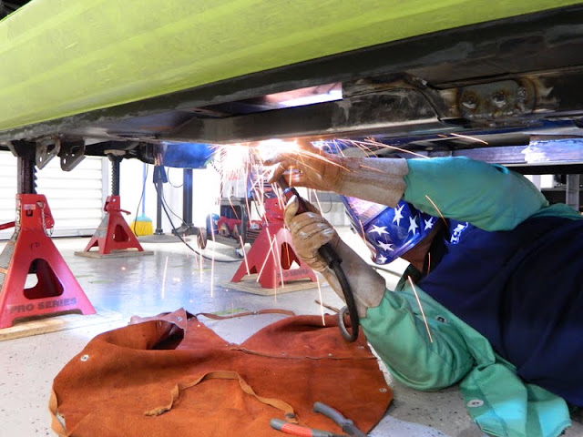 '67 Nova Project: DSE Subframe Connector Install, Day 4 (July 11, 2012)