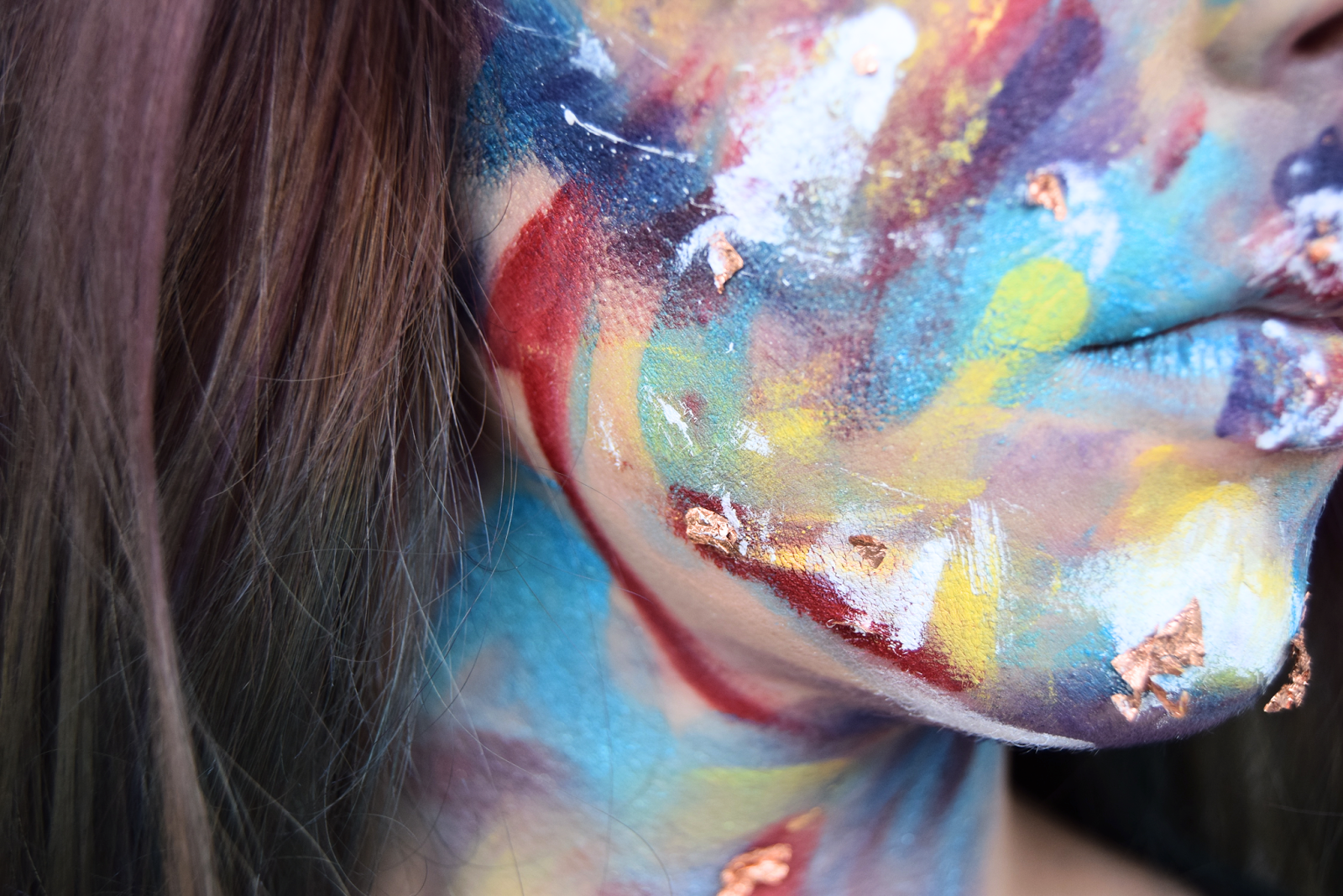 Face Is A Canvas - Mary Bloomy