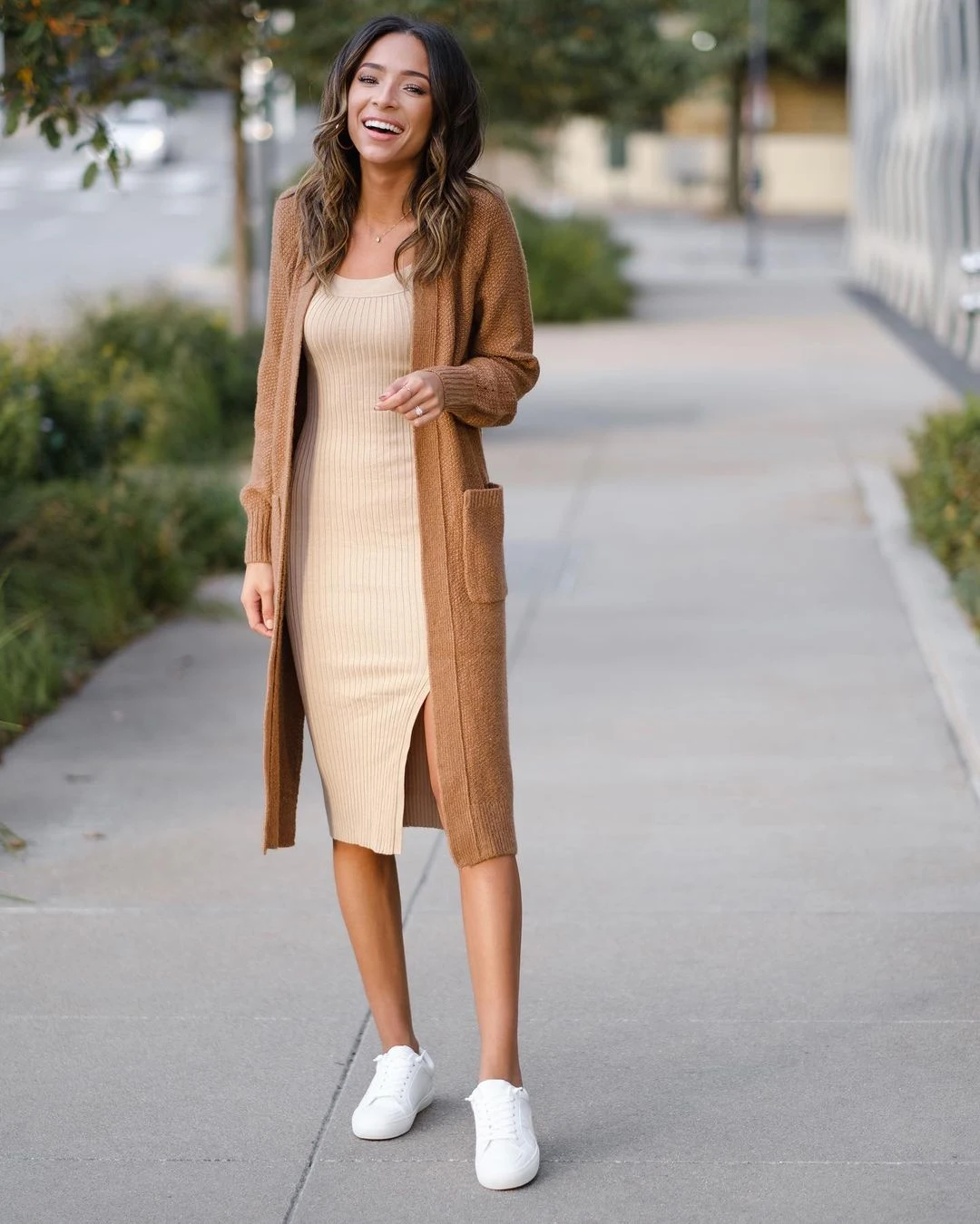 Classy ways to wear a cardigan | Melody Jacob