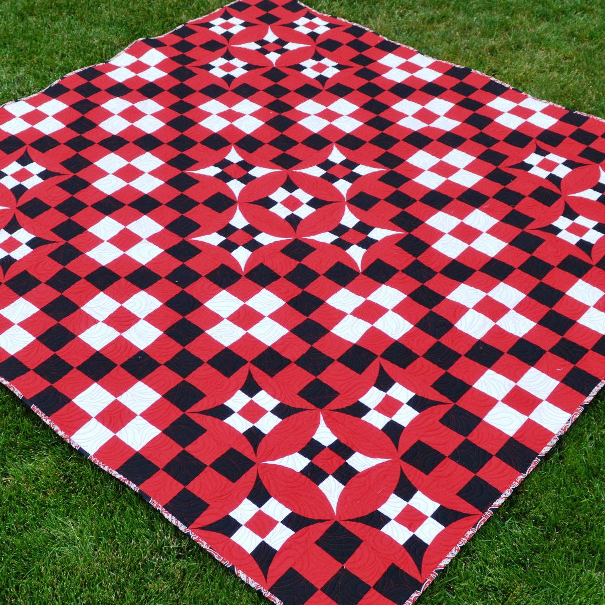 Happy Quilting: Nine Patch Fun Quilt and Tutorial!!!!