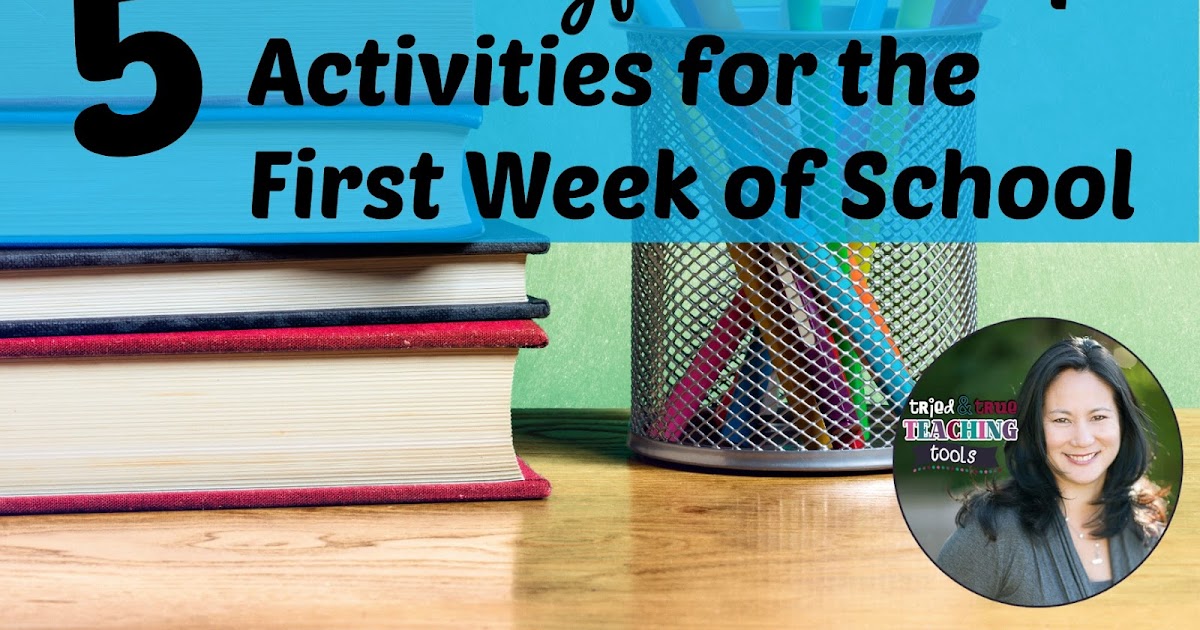 5 Meaningful No-Prep Activities for the First Week of School | Tried ...