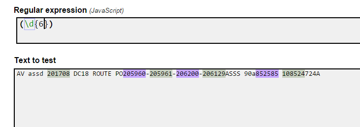 Technoeg Greedy And Non Greedy Match Regex To Compute First N Digits