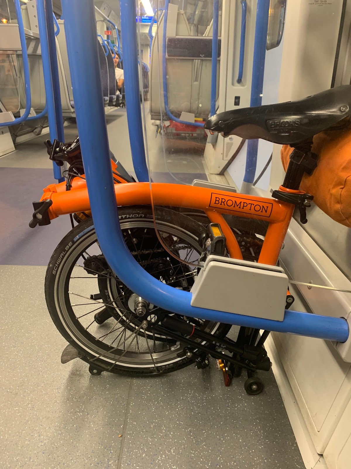 My Orange Brompton: Early start, early finish Brompton London to Brighton