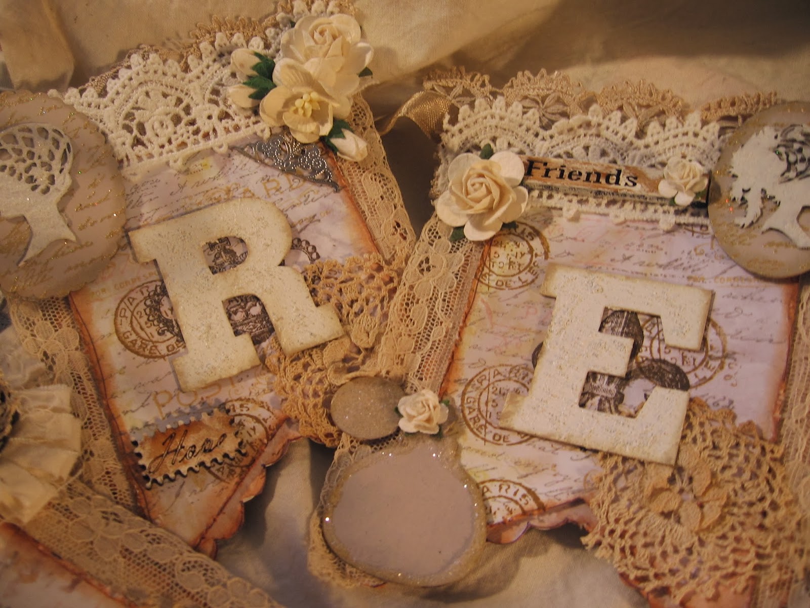 Ginas Designs: Shabby Chic Vintage Create Banner by Kim