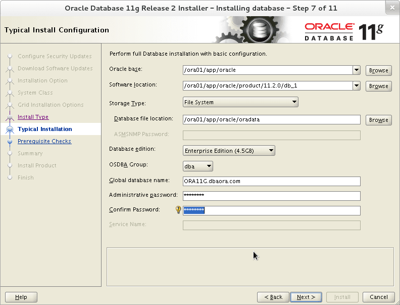 Learning Oracle: Install Oracle 11G Release 2