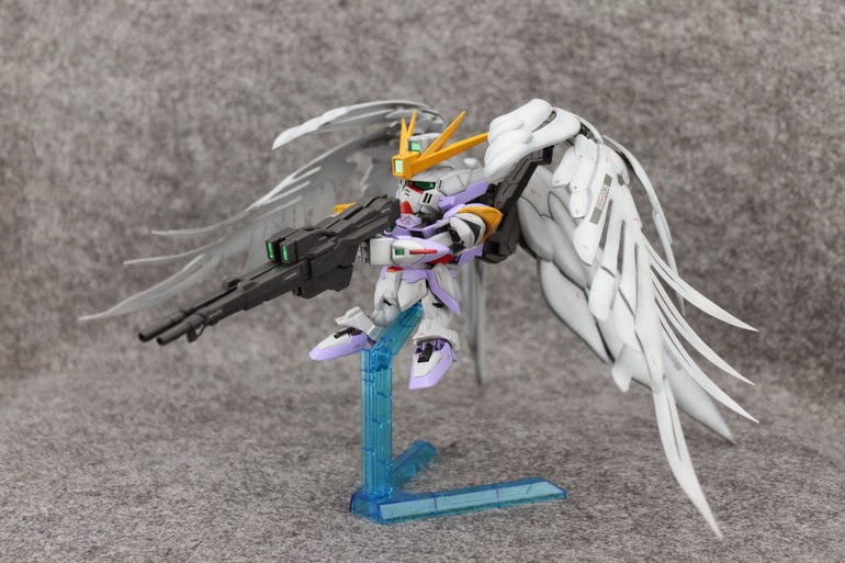 Custom Build: SD x MG Wing Gundam Zero Custom