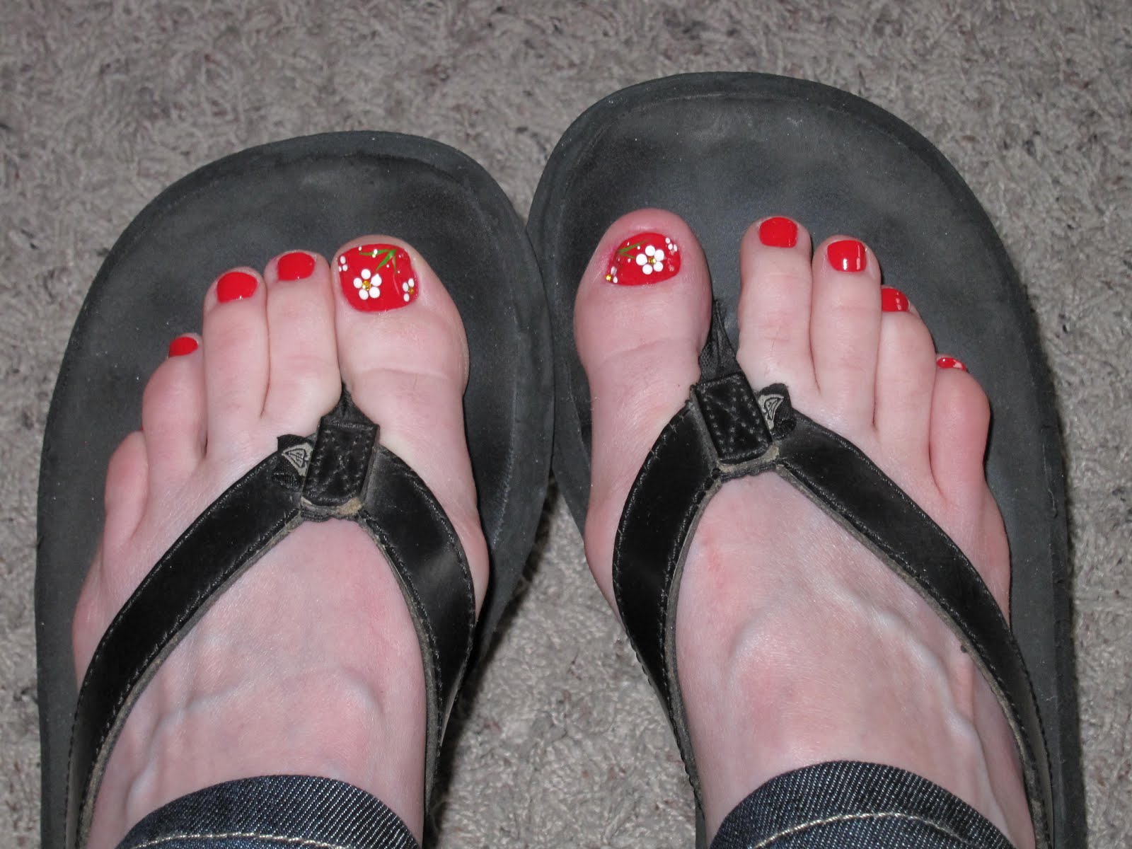 Reynolds Family: Pedicure fun with friends