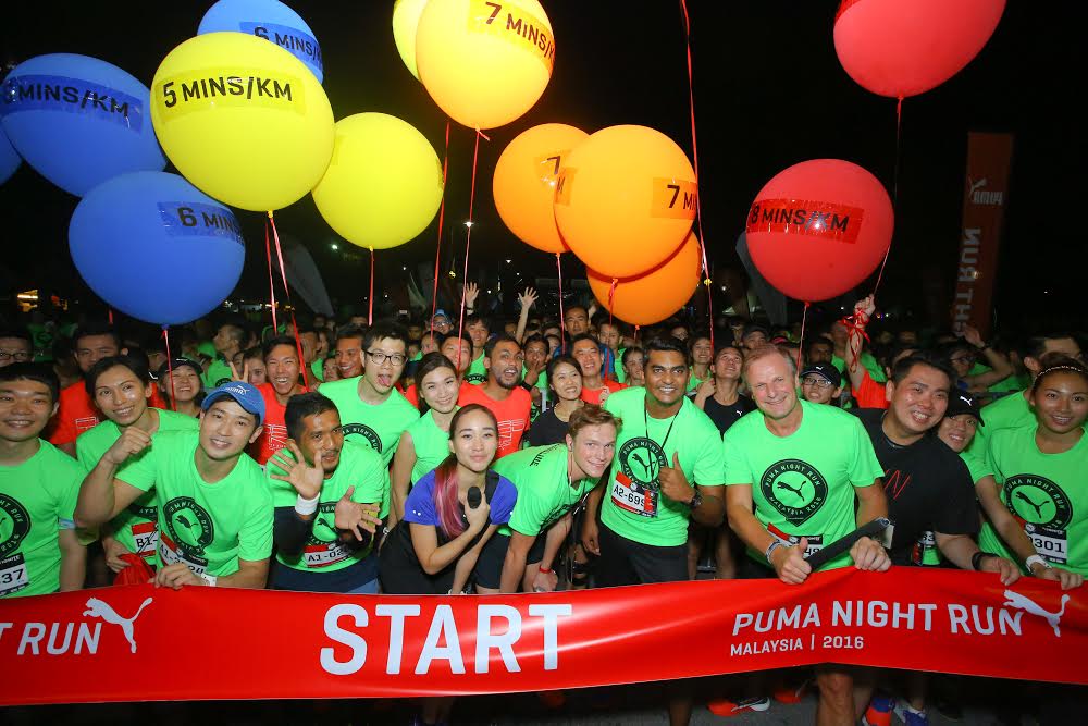 Press Release: THIRD ANNUAL PUMA NIGHT RUN ATTRACTS A RECORD 10,000 RUNNERS
