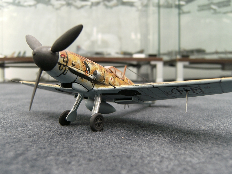Happyscale-Modellbau: Messerschmitt Me 109 G italian service - Airfix 1/72