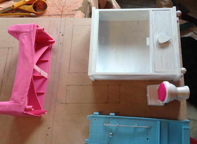 Somethings Old New Green Redo Diy Barbie Doll House Week 1 Planning