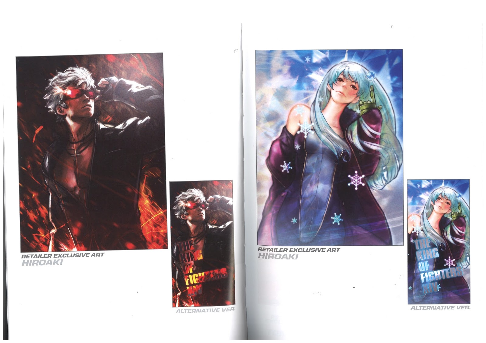 The King Of Fighters Ever: KOF XIV ART BOOK OFICIAL (SCAN)