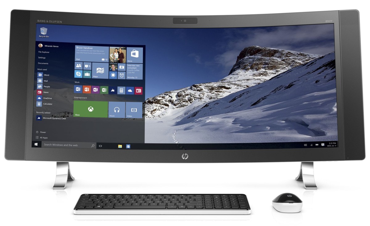 HP Envy Curved 34-inch All-In-One PC announced - AndroGuider | One Stop ...