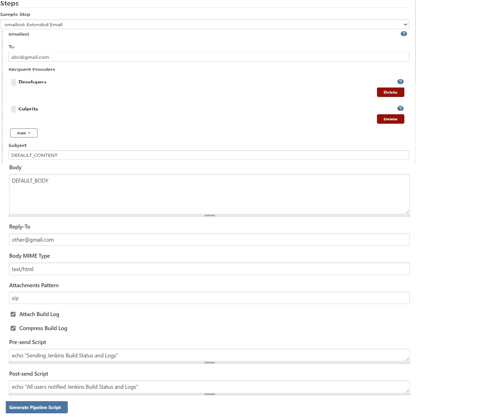 Creating Pipeline-As-Code and Using Pipeline Syntax in Jenkins v2