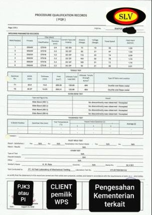 Apa Itu WPS dan PQR Pada Pengelasan