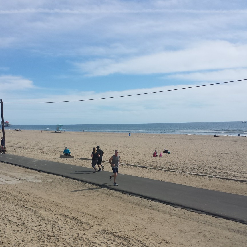Huntington Beach Ocean View Running