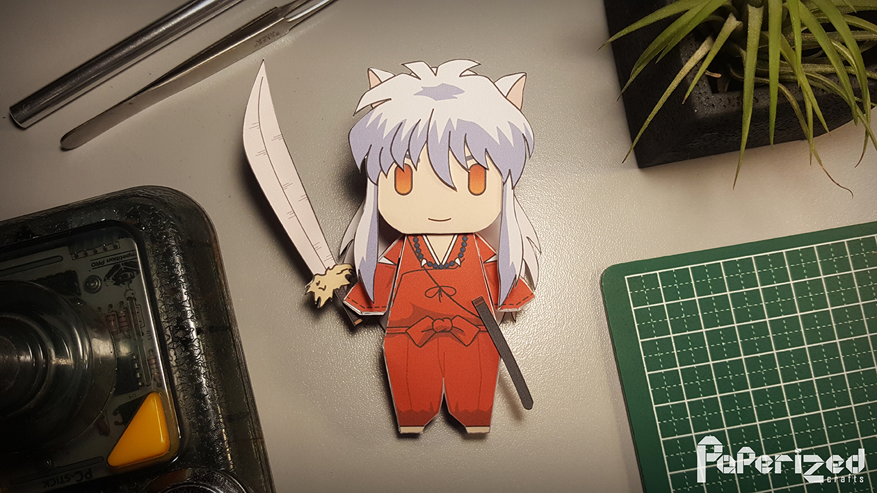 Inuyasha Paperized | Paperized Crafts