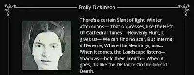 There's A Certain Slant of Light - Summary and Analysis