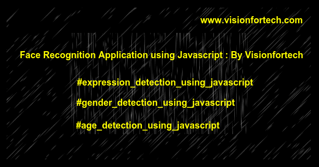 Face Recognition using JavaScript