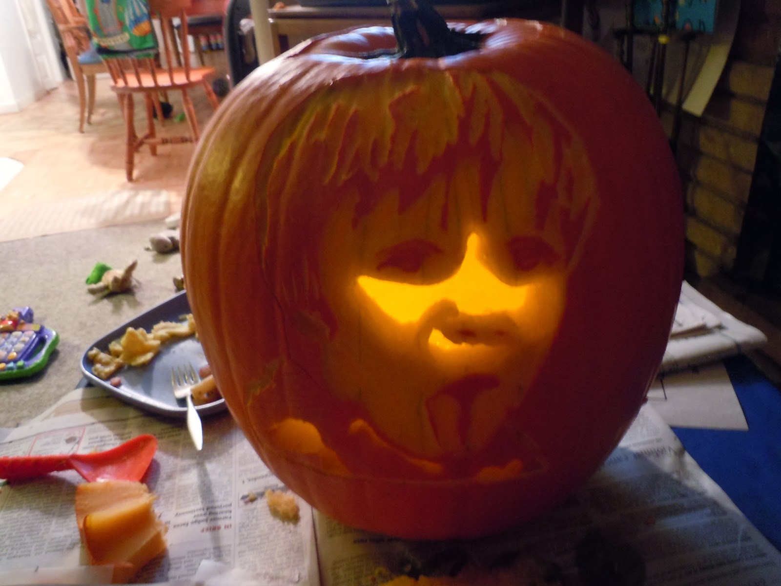 plum tree place: Pumpkin Carving 101