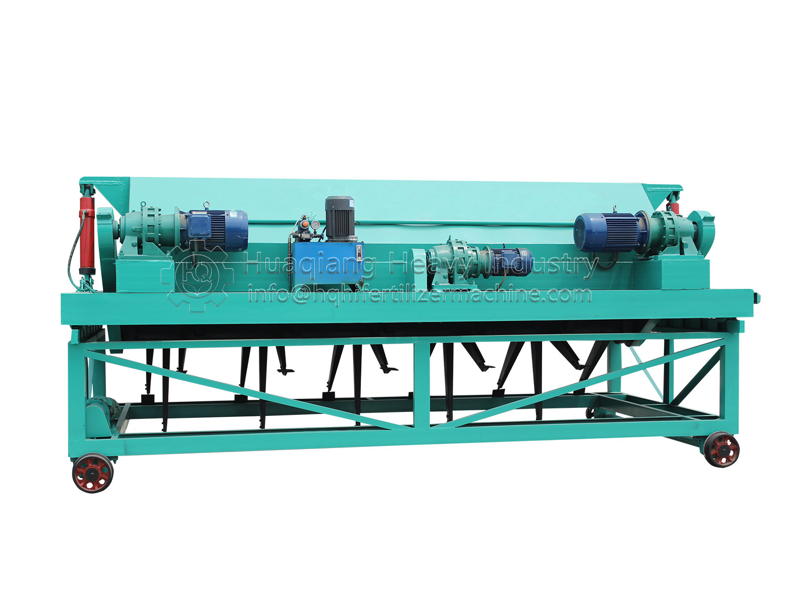 Hydraulic Compost Turner - organic fertilizer fermentation turner
