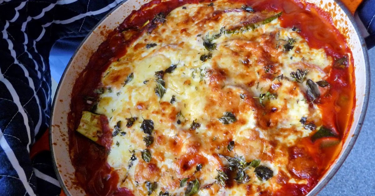 Lancashire Food: Rustic courgette bake