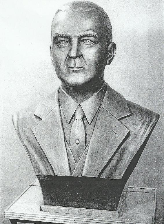 Reynaldo Baduna - Escultor y Gardeliano: Busto de Lito Bayardo