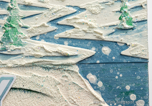 Layers of ink: December Daily Peaceful Winter Tutorial