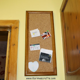 Karima's Crafts: DIY Pinboard Tutorial