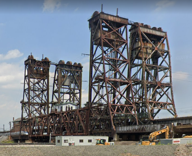 Industrial History: 1935 Amtrak/Pennsy Dock Bridge over the Passaic ...